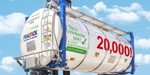 Peacock adds 20,000th ISO tank to its fleet | Tank News International